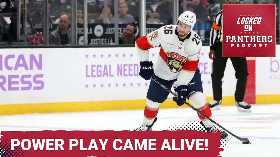 PP HAD LIFE: Panthers tweak to their man advantage the difference in ...