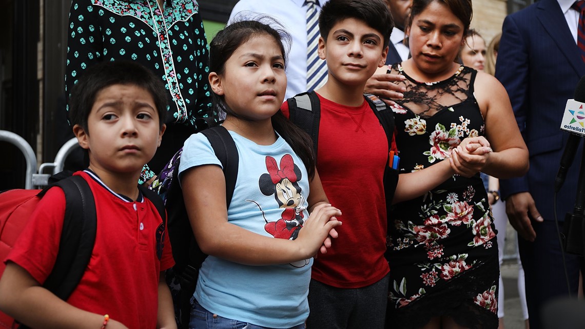 Reunited migrant families share their experiences in U.S. custody ...