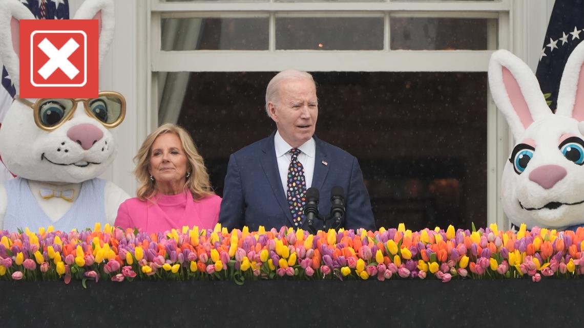 Biden didn’t ban religious symbols on Easter eggs | krem.com