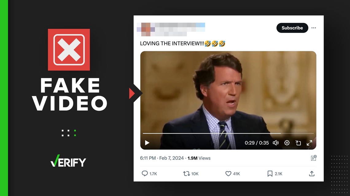 How to spot fake videos of Carlson, Putin interview | krem.com