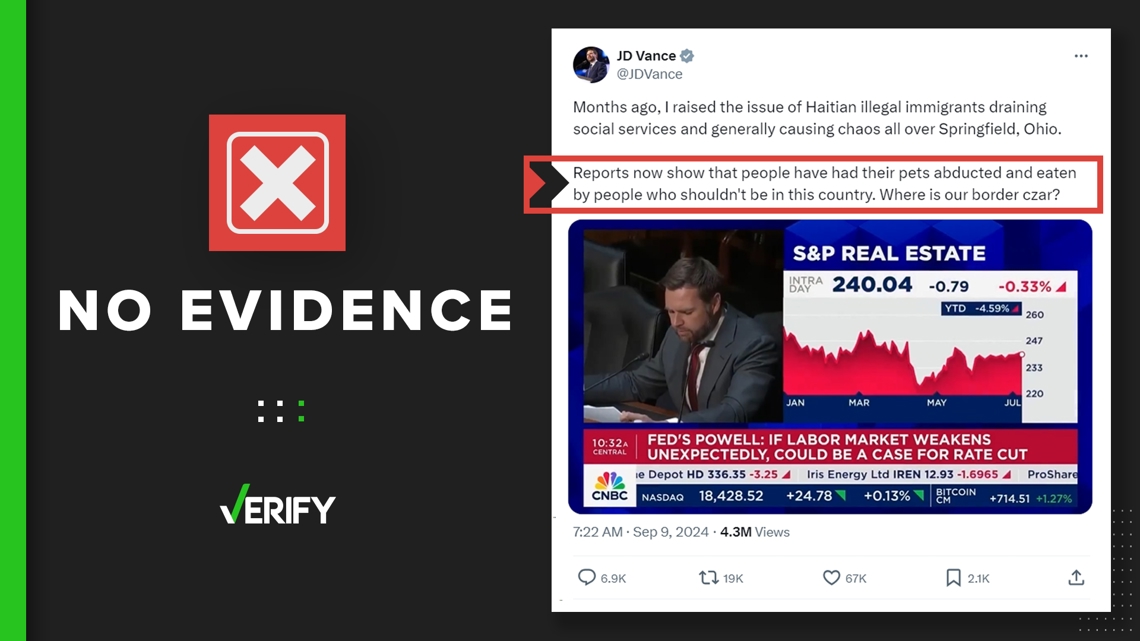 No evidence supports claim Haitians are eating ducks in Ohio | krem.com