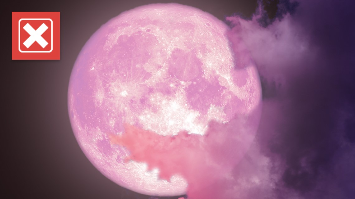 Pink moon does not actually look pink | krem.com