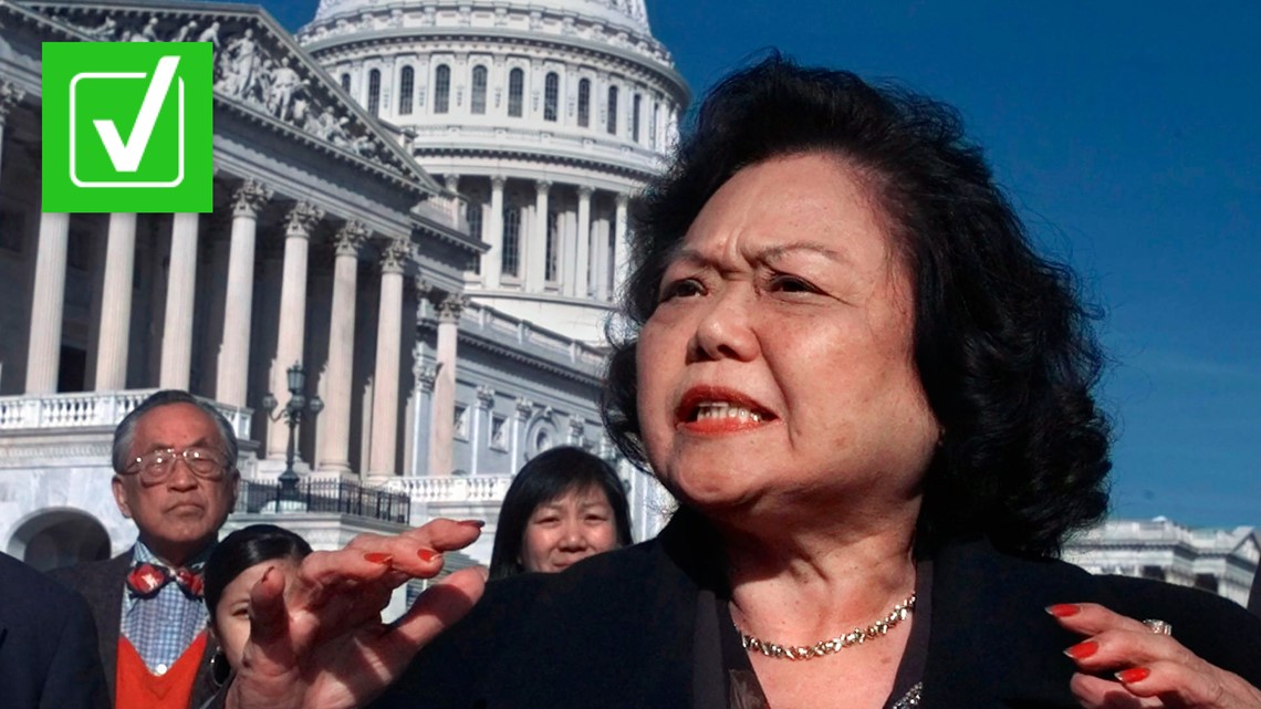 AAPI Month: Patsy Mink was first woman of color in Congress | krem.com
