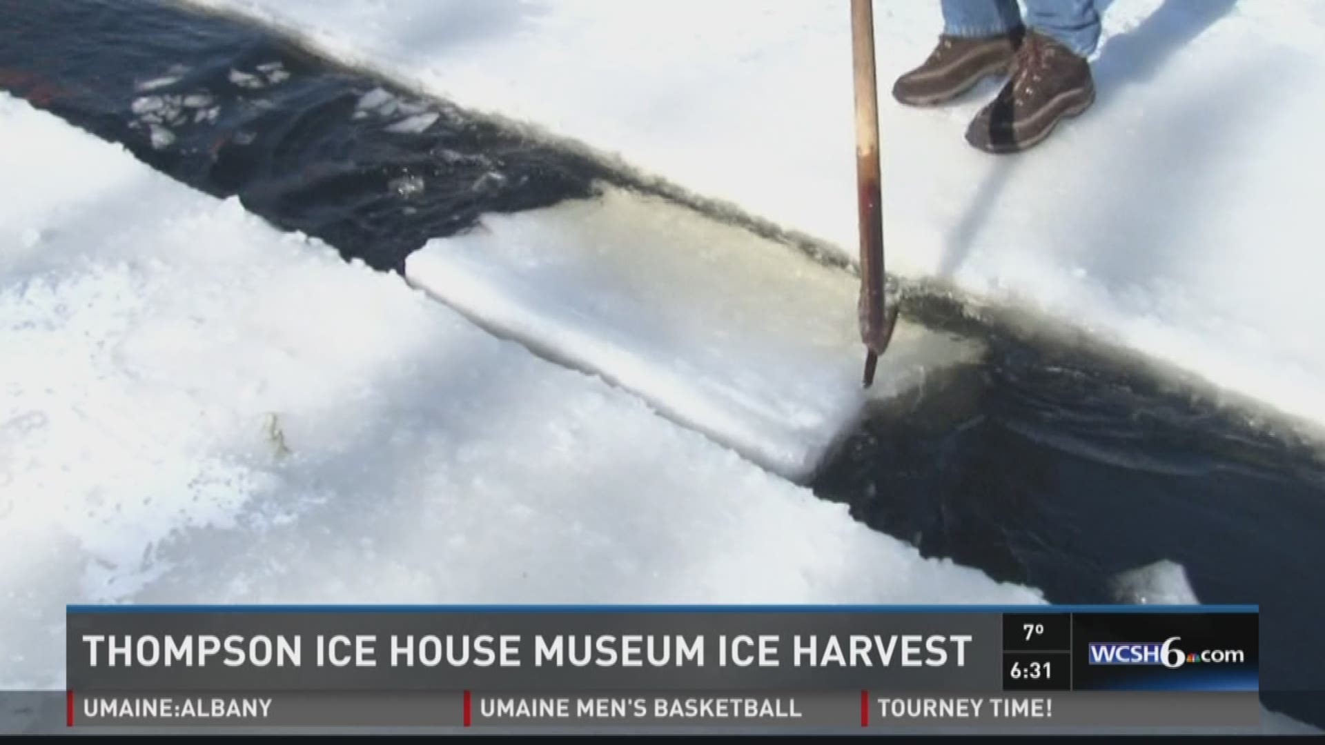 Thompson Ice House holds annual Ice Harvest | krem.com