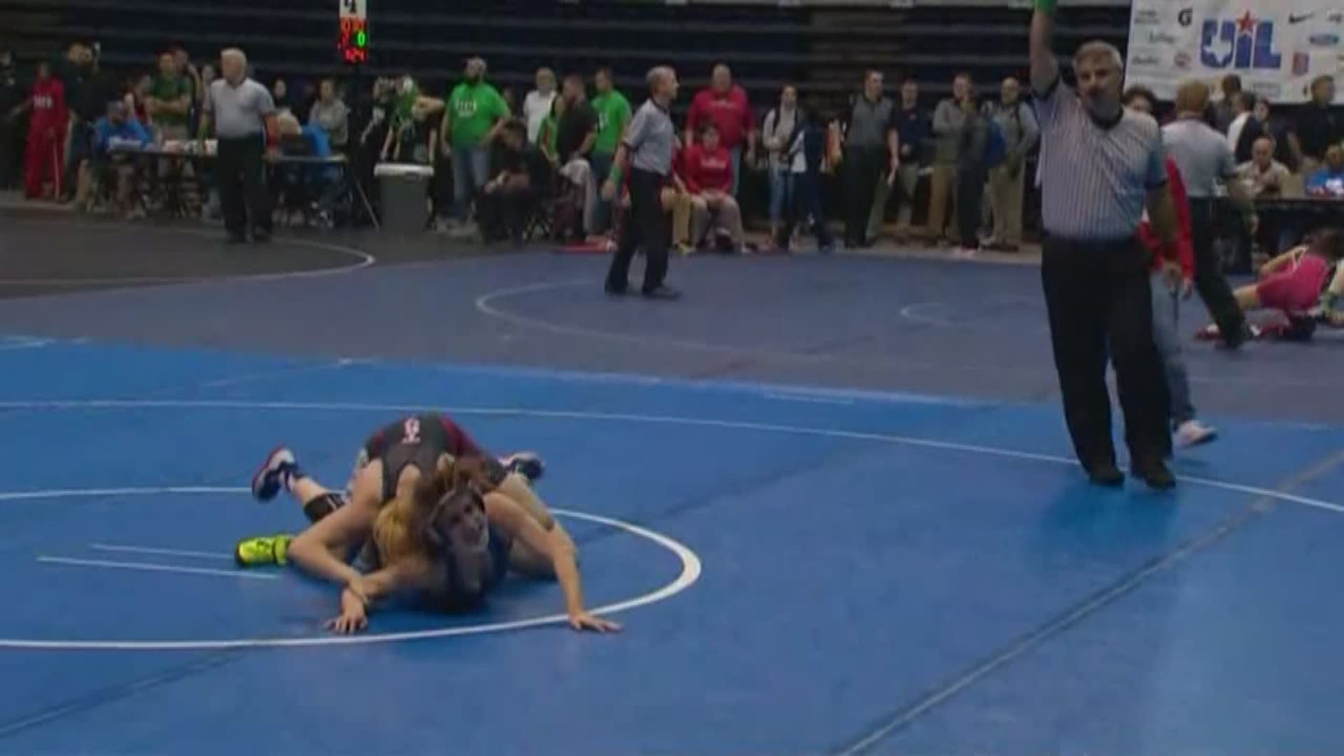 Transgender wrestler wins his first match at girls state tournament ...