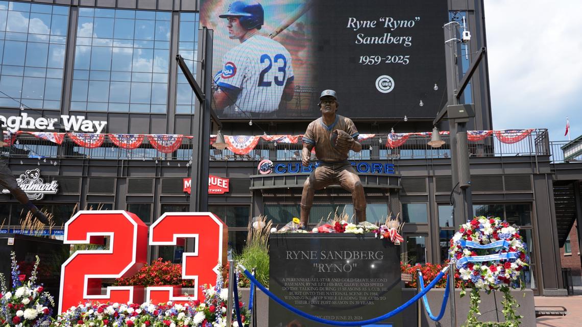 Ryno Remembered: Chicago Cubs Legend Ryne Sandberg's Funeral Service ...