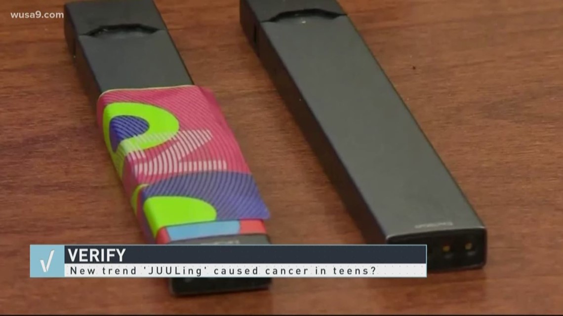 VERIFY: Has new trend ‘JUULing’ caused cancer in teens? | krem.com