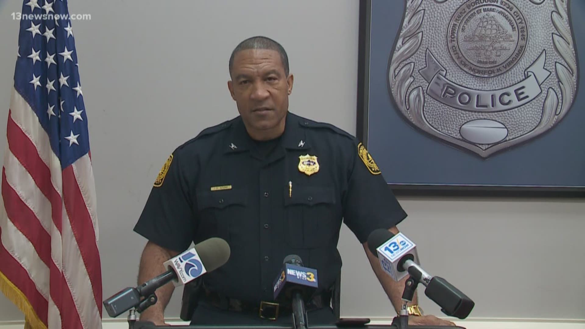 Norfolk Police Chief speaks out on violent week | krem.com